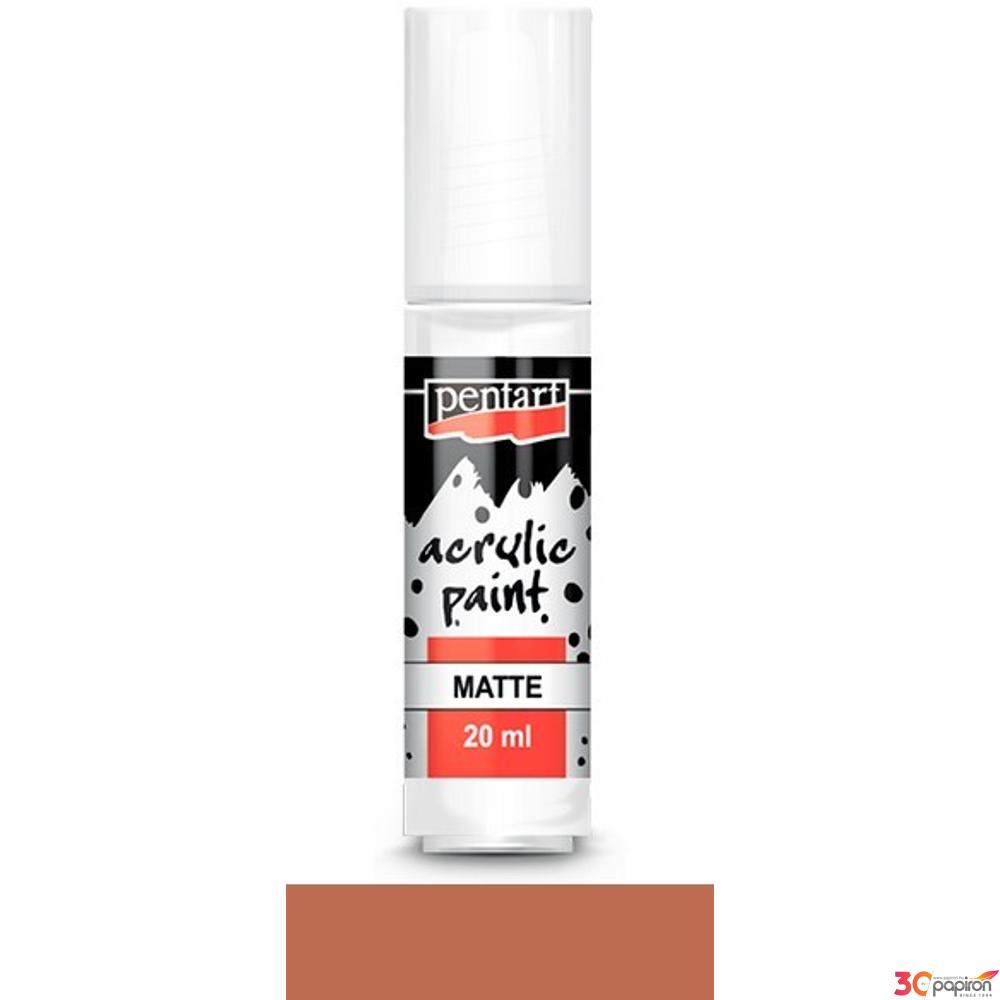Pentart, Akrilfesték matt 20ml Pentart vörösbarna, KRFEPENAK00482, ára ... Pentart, Akrilfesték matt 20ml Pentart vörösbarna, KRFEPENAK00482, ára ...