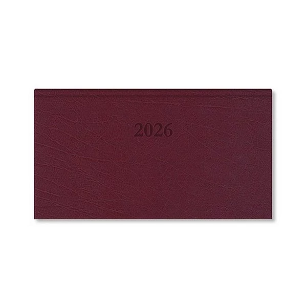 Period, Zsebnaptár Period Standard 202 fekvő bordó műbőr 2026 P4114 ...